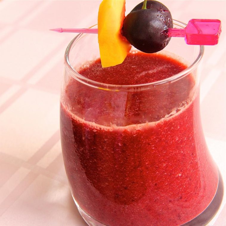 Mango Cherry Smoothie Recipe - Recipes A to Z